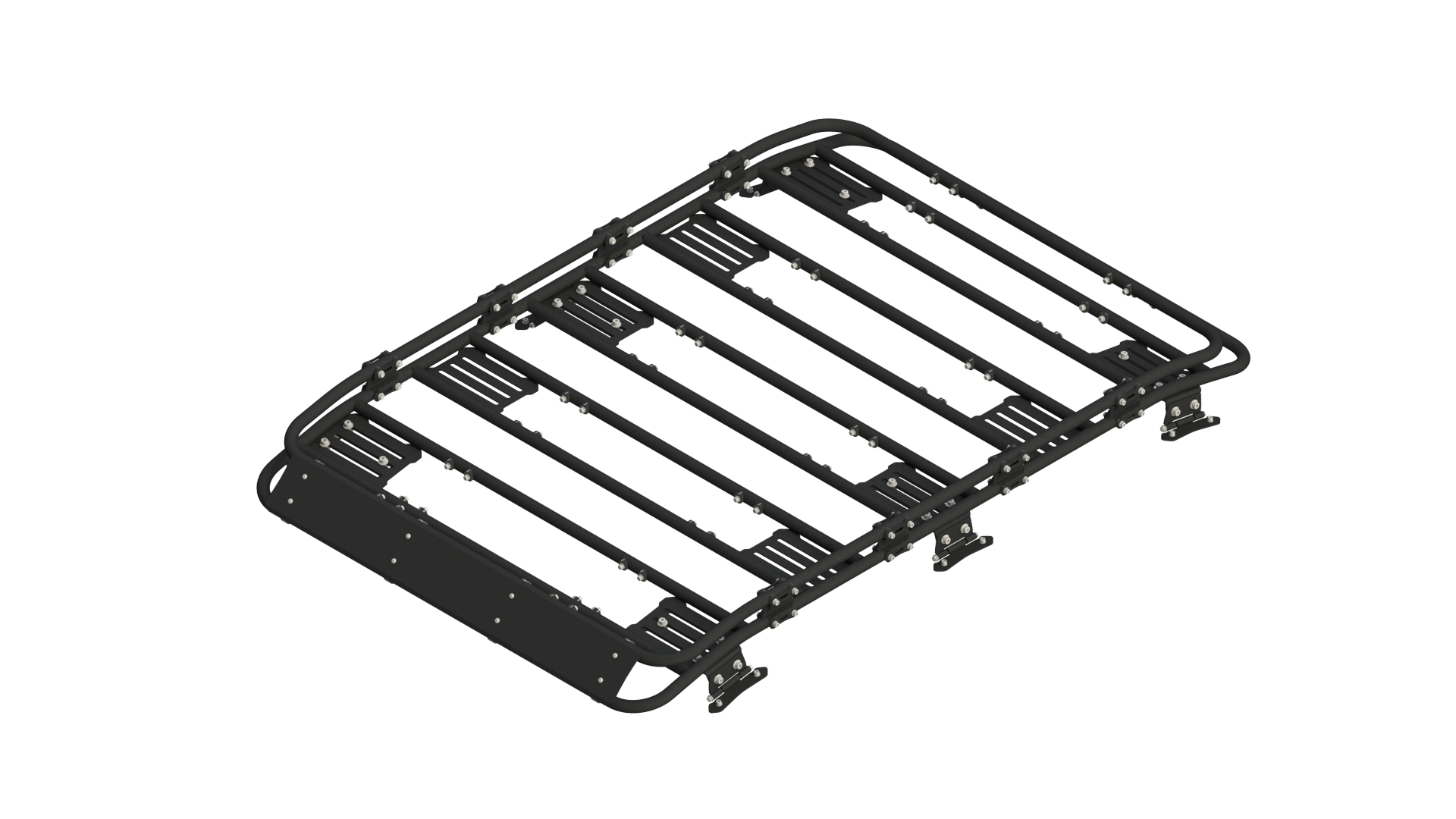 Dual Radius End Full Rack Assembly w/ DTRs – Zombie Racks