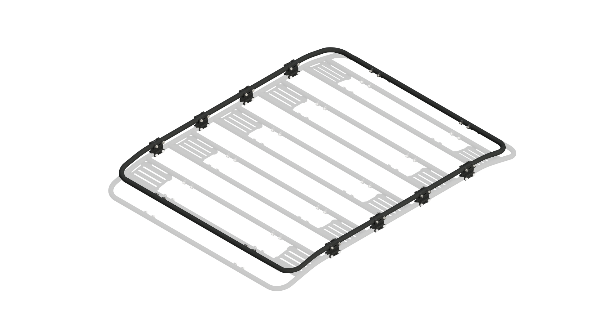 Dual Radius Double Tap Rail Assembly – Zombie Racks