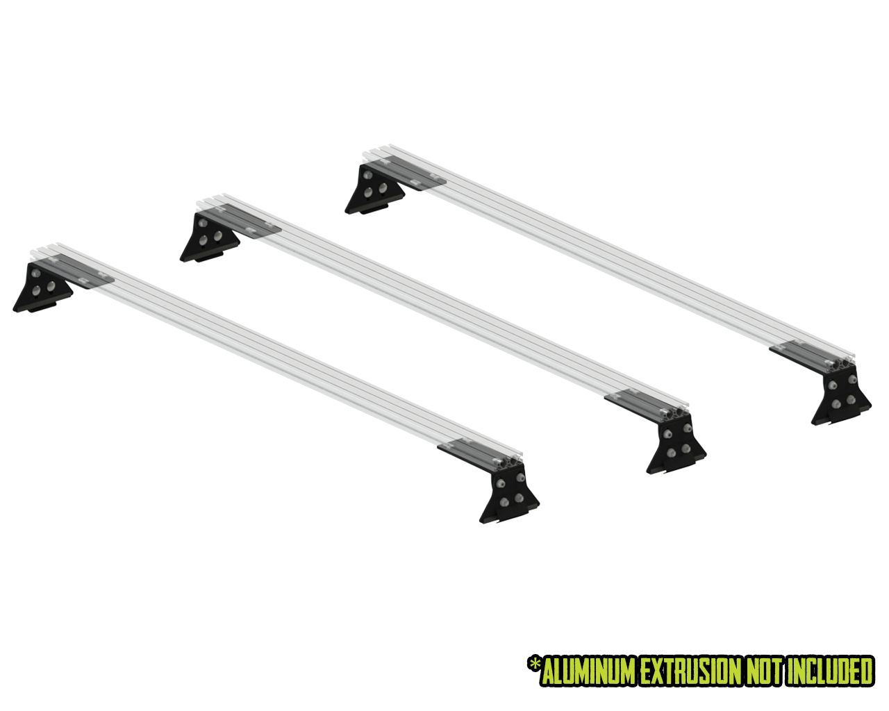 Heavy Duty Rain Gutter Mount Set (1030 Extrusion Assemblies) – Zombie Racks